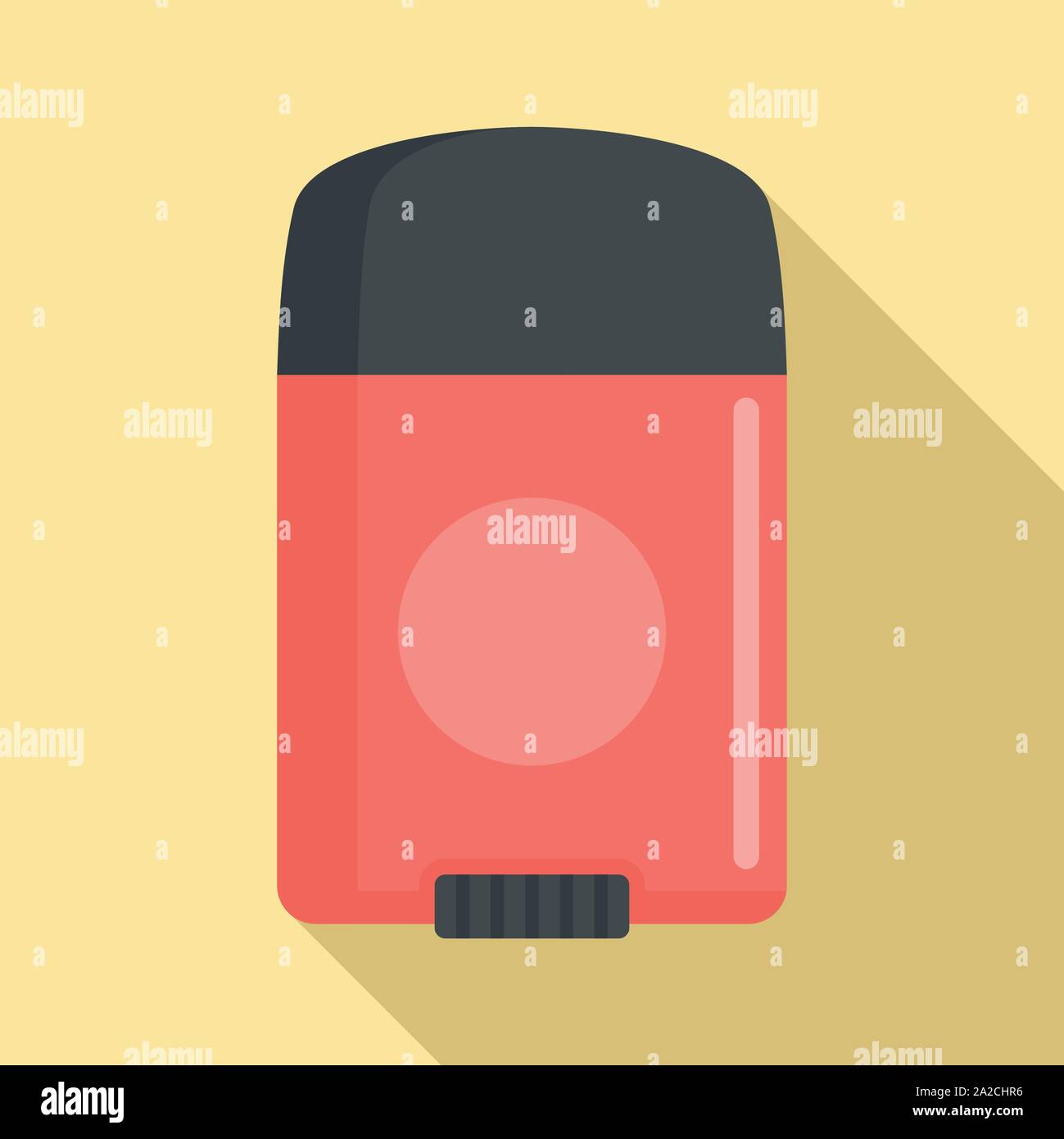 Sport man deodorant icon. Flat illustration of sport man deodorant ...