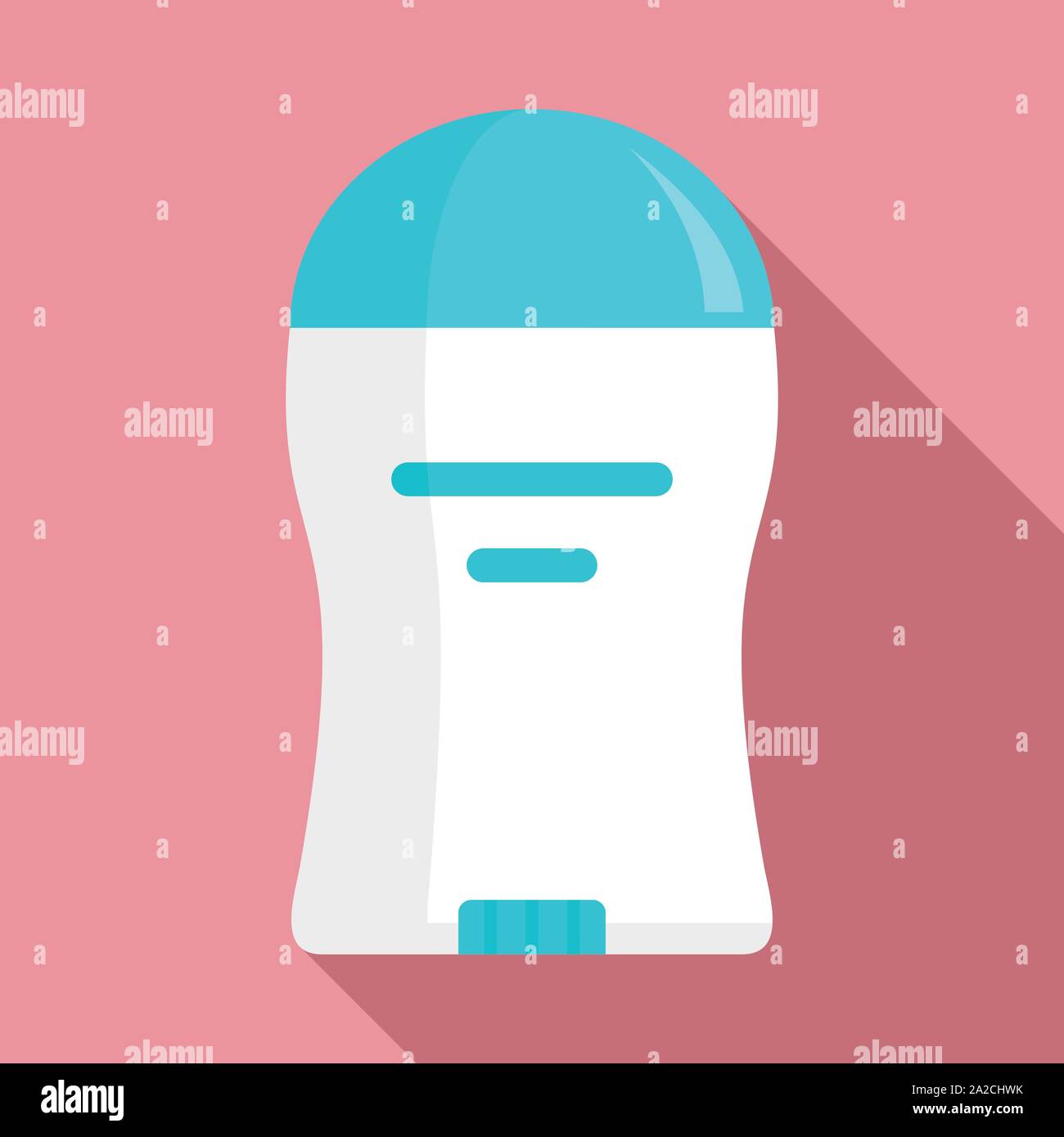 Deodorant roll stick icon. Flat illustration of deodorant roll stick ...