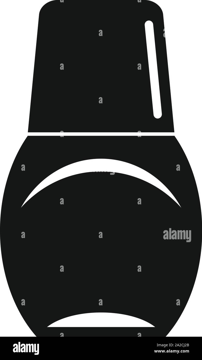 Lady deodorant icon. Simple illustration of lady deodorant vector icon ...