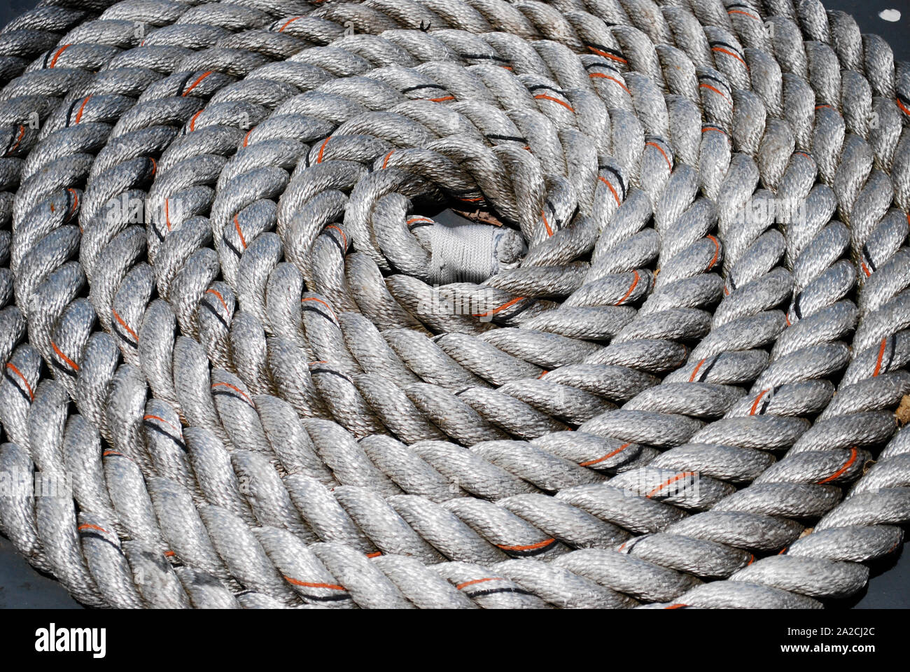 Coil of Rope Stock Photo - Alamy