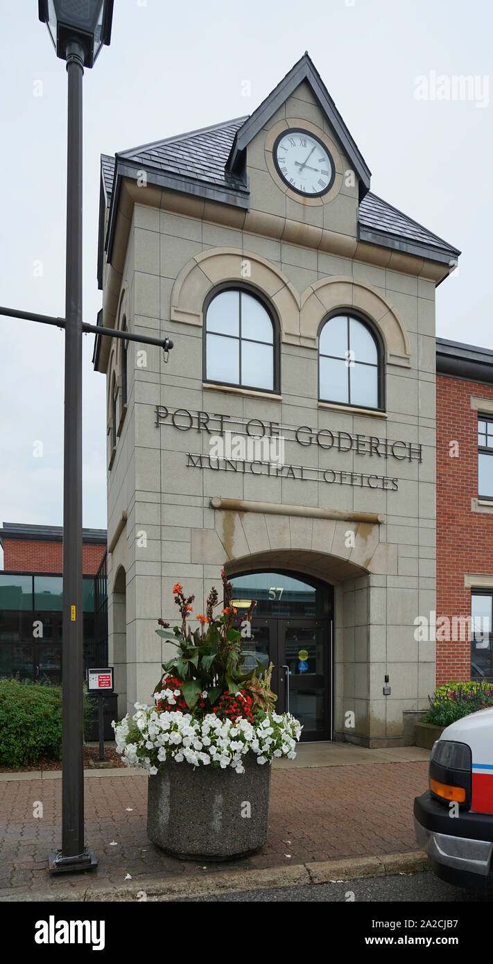 Port of Goderich Municipal Buildings in Goderich one of Ontario's ...