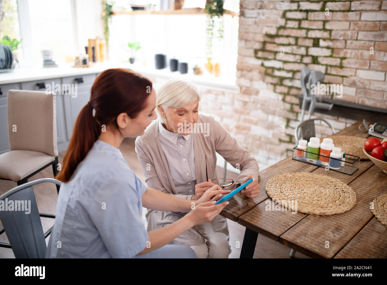 Elderly help device hi-res stock photography and images - Alamy