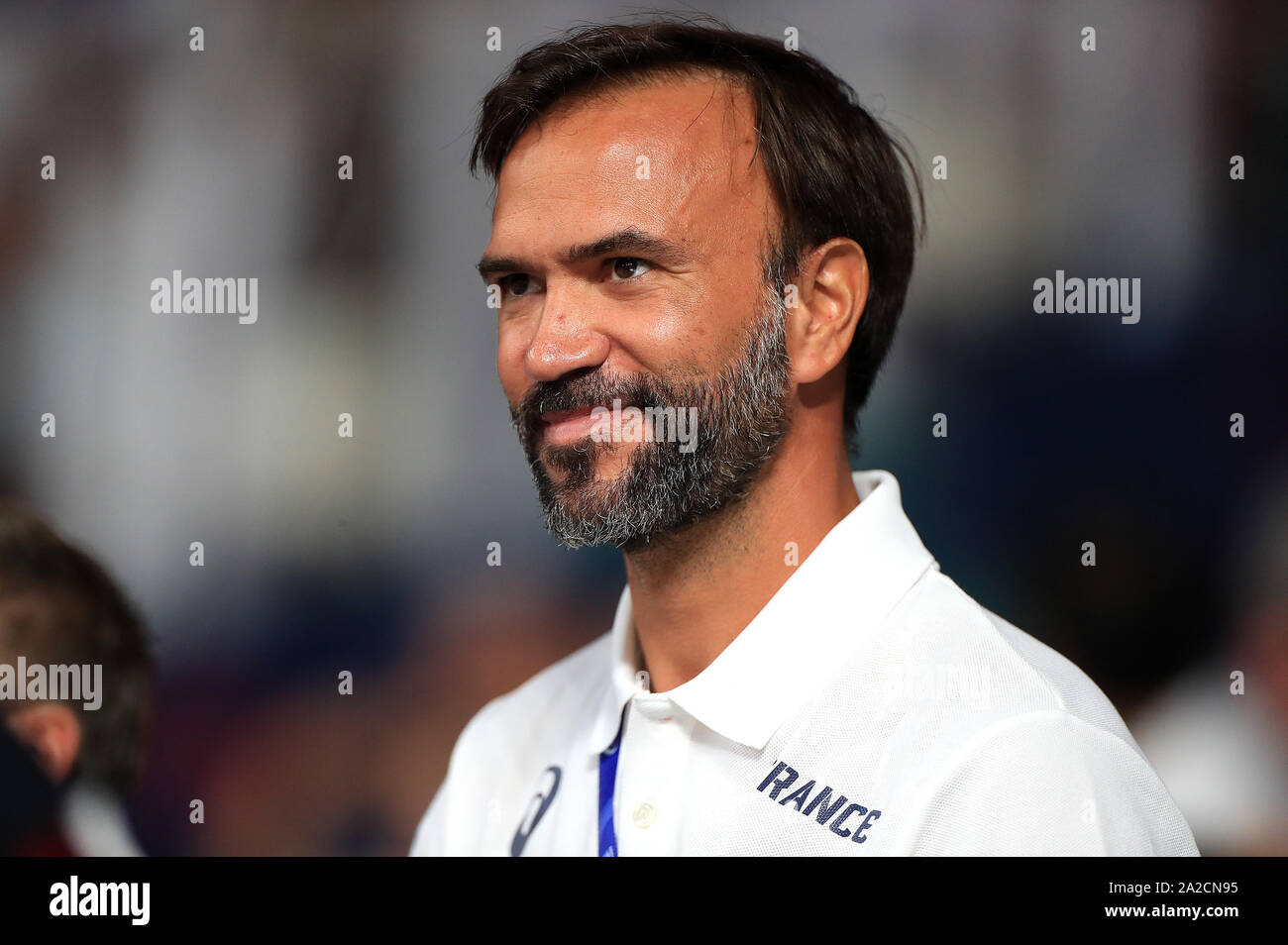 Bertrand Valcin coach of Great Britain's Katarina Johnson-Thompson ...