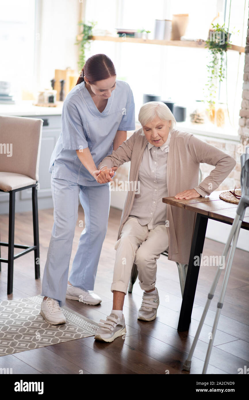 Surgery table elderly hi-res stock photography and images - Alamy