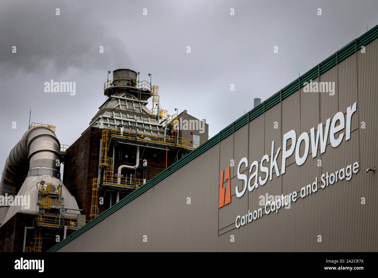 The Canadian Sask Power Plant Boundary Dam claims to be the worlds ...