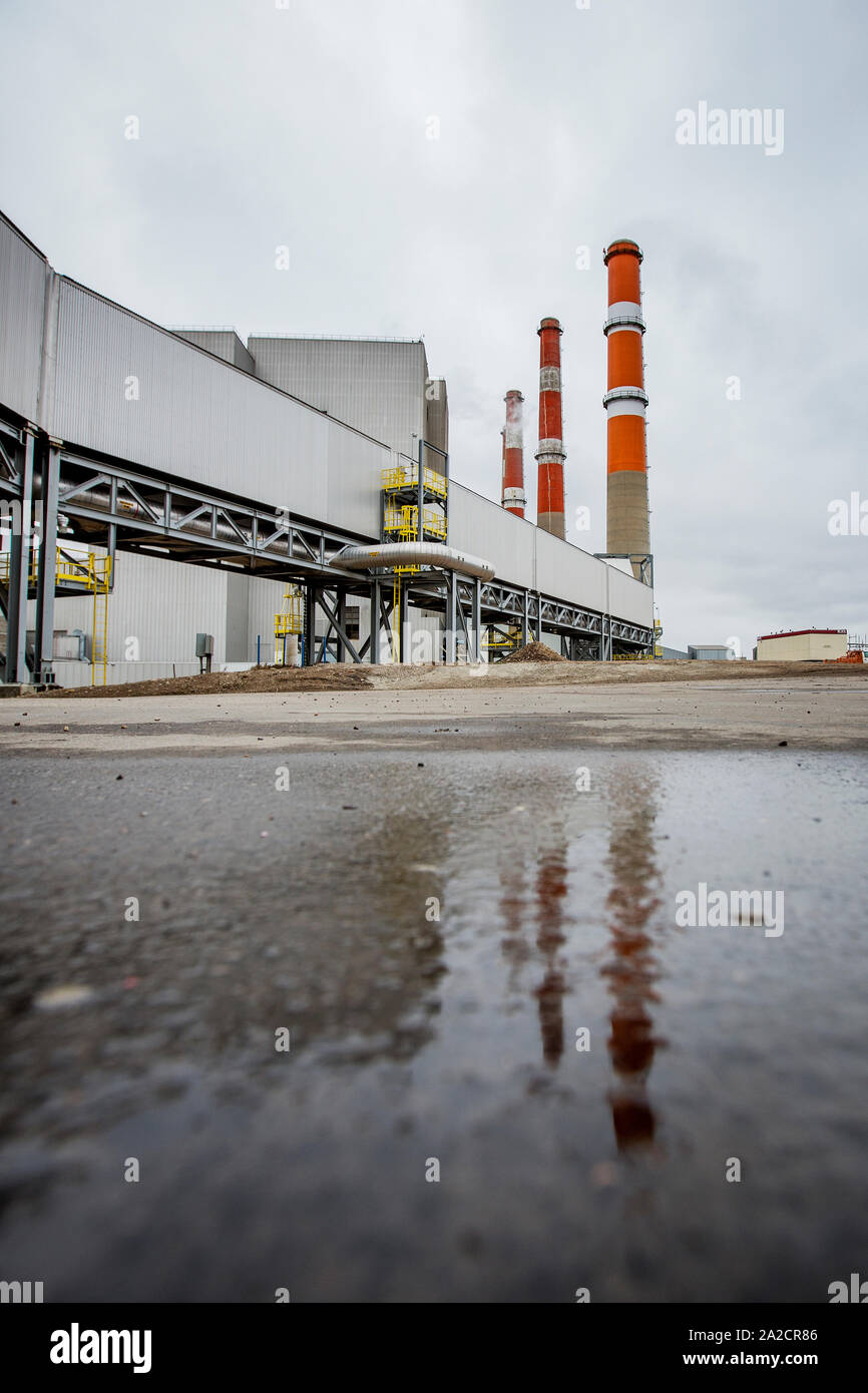 The Canadian Sask Power Plant Boundary Dam claims to be the worlds ...
