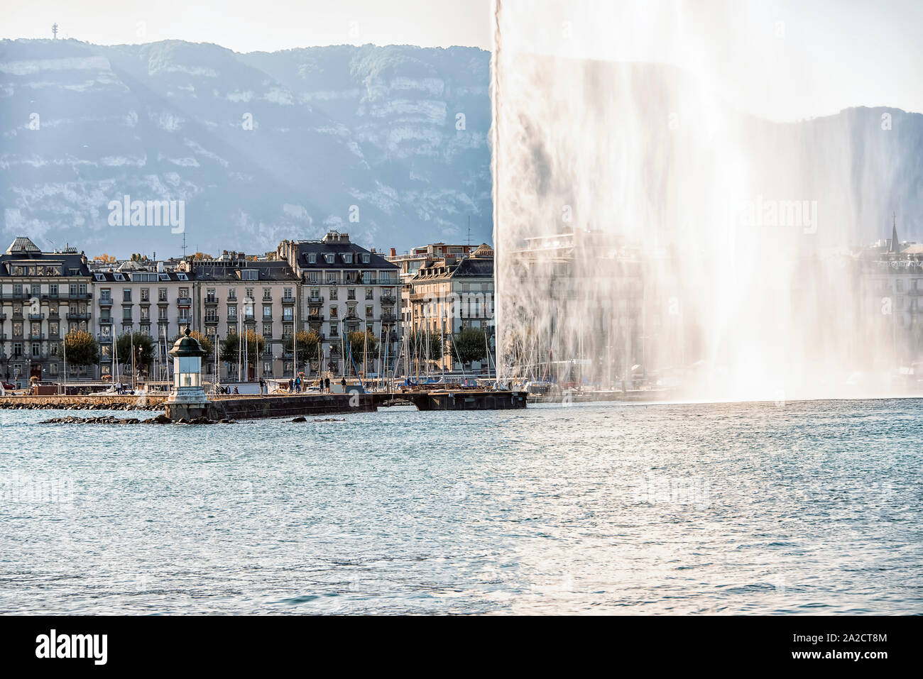 Geneva downtown hi-res stock photography and images - Alamy