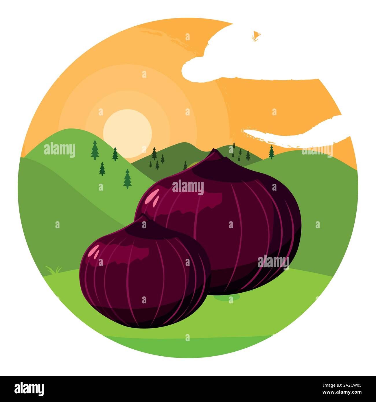 onions design, Vegetable organic food healthy fresh natural and market ...