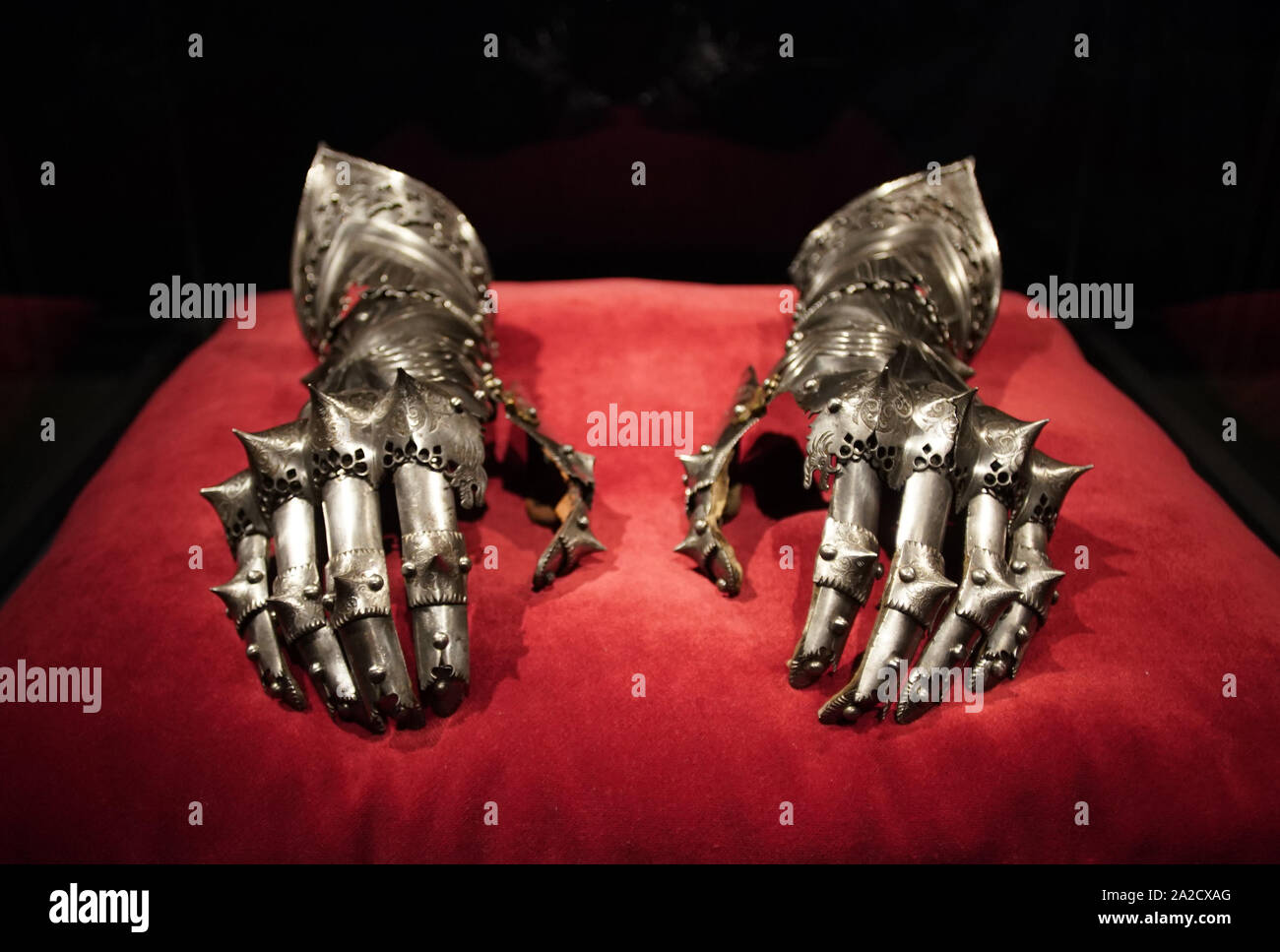 New York, United States. 02nd Oct, 2019. A Pair of Gauntlets of ...