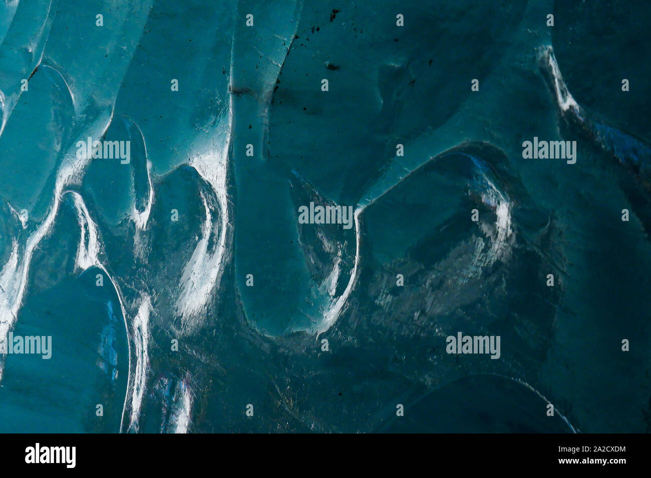 Ice Cave - grotte de Glace -, Mer de Glace, Chamonix-Mont-Blanc, Haute ...