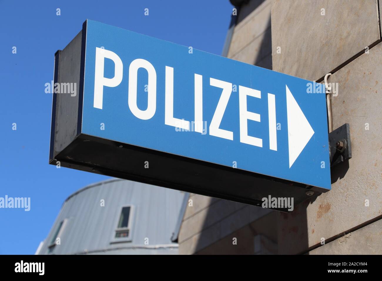 Polizei sign hi-res stock photography and images - Alamy