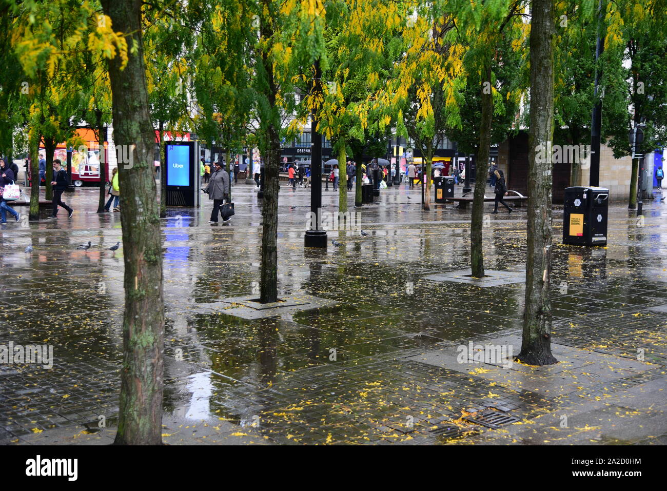 Rainy afternoon in manchester hi-res stock photography and images - Alamy