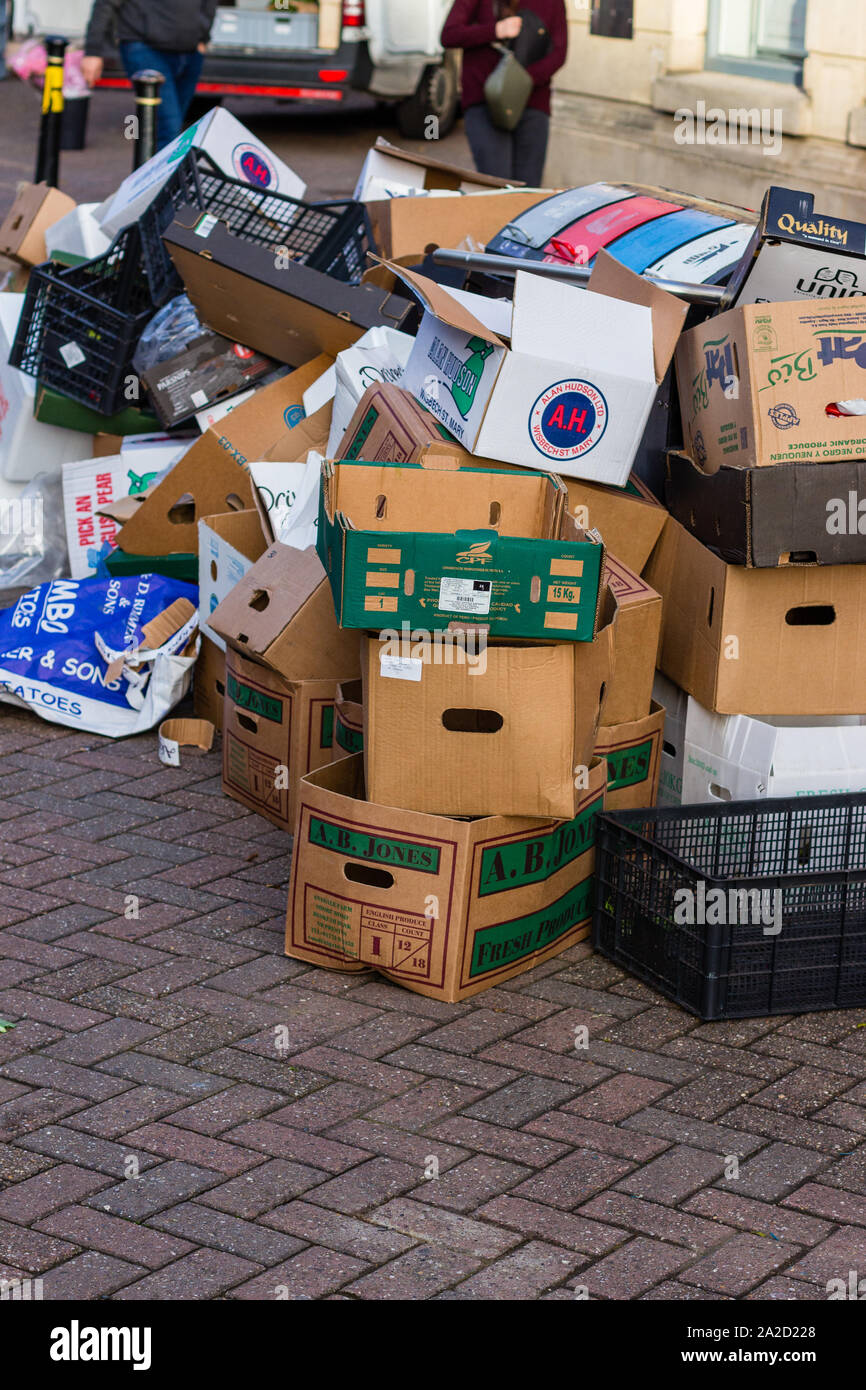 Pilled boxes hi-res stock photography and images - Alamy