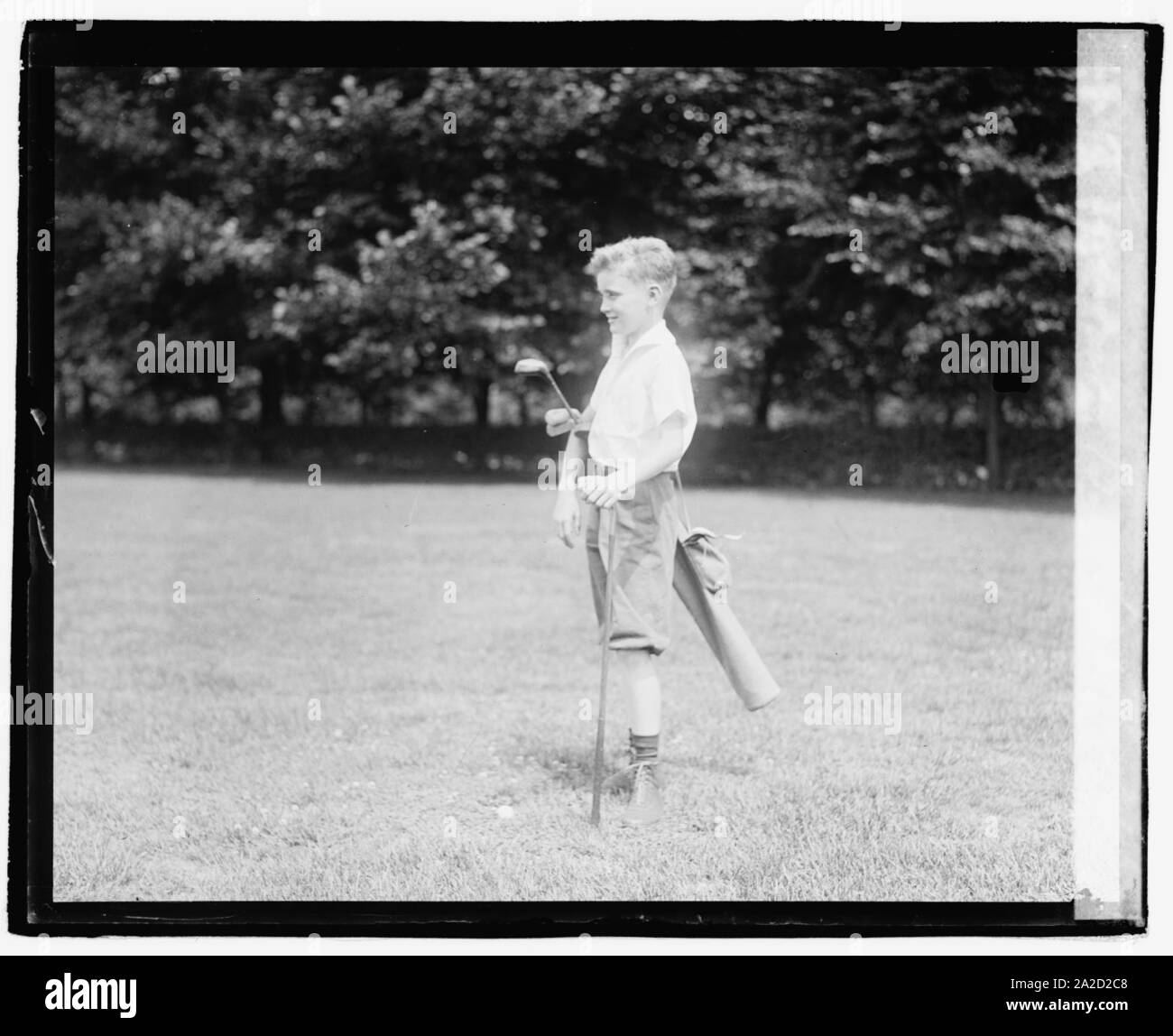 Golf history historical archive archival Black and White Stock Photos ...