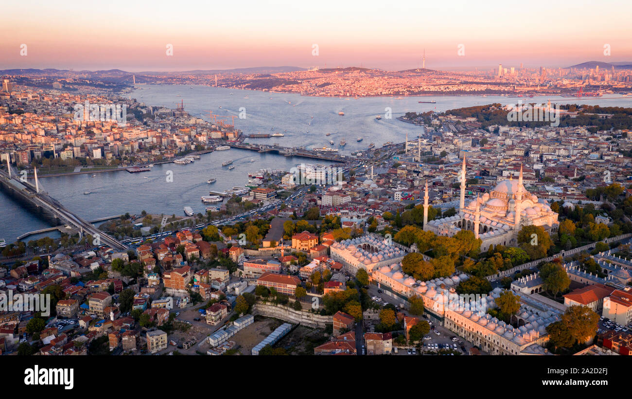 aerial view of Istanbul Stock Photo - Alamy