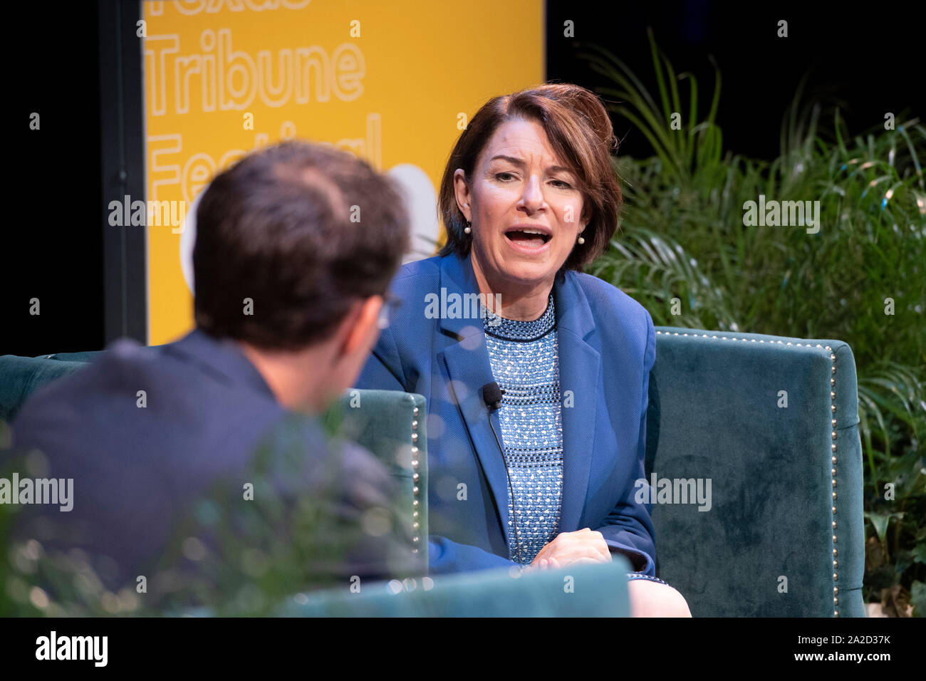 Presidential candidate U.S. Sen Amy Klobuchar (D-Minnesota) speaks ...
