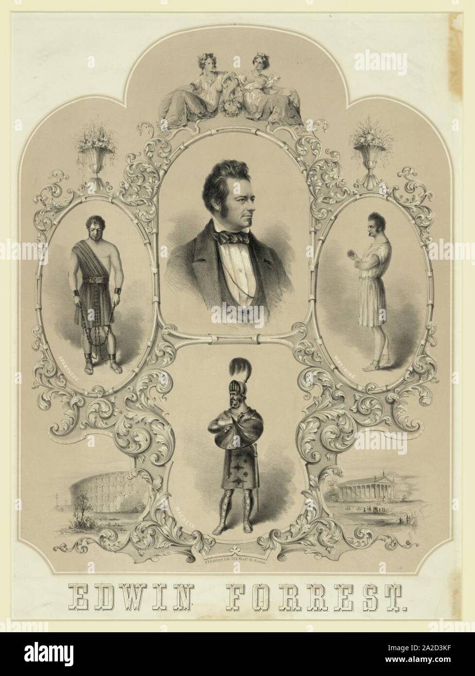 Edwin forrest hi-res stock photography and images - Alamy