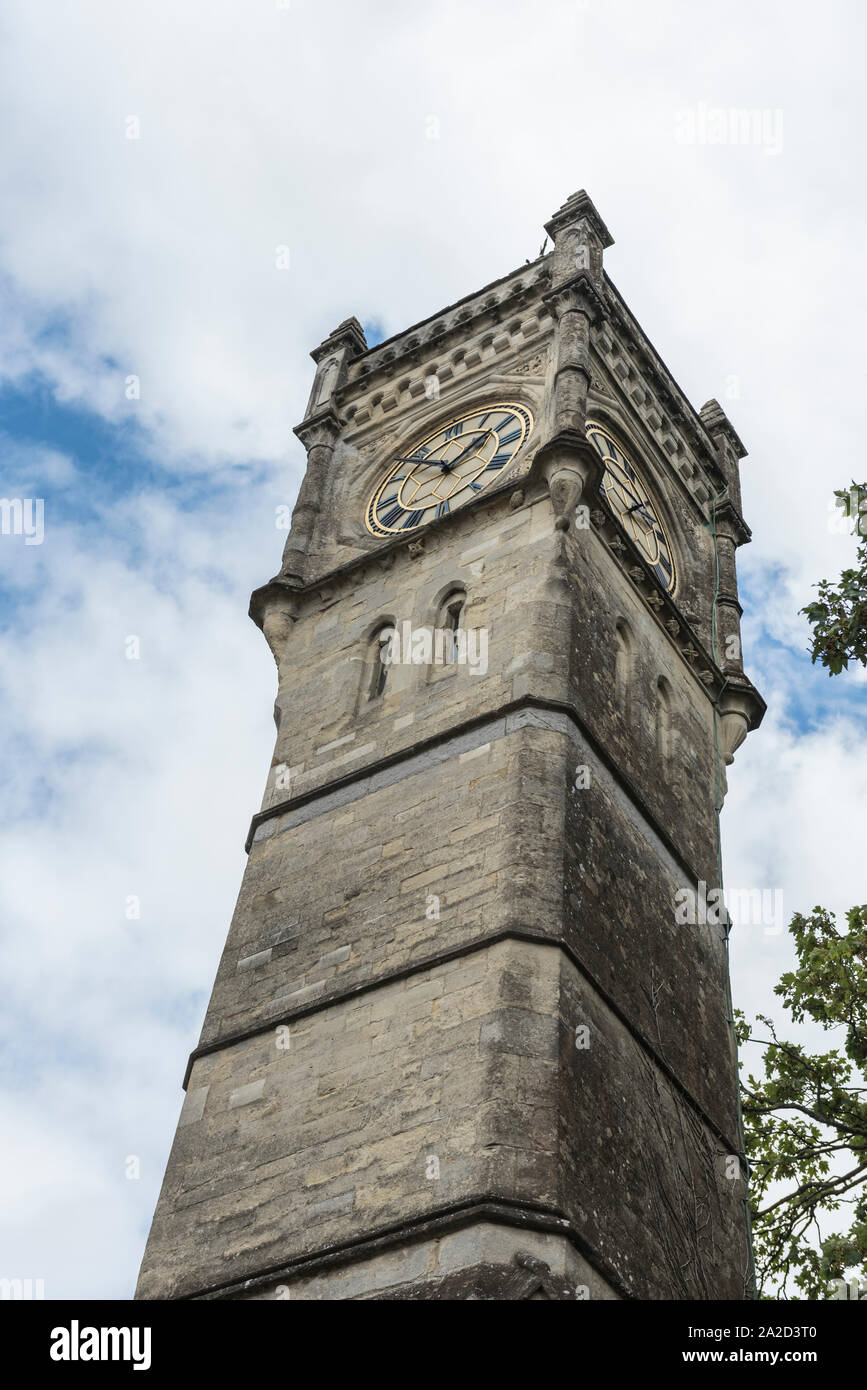 Fisherton Street Clock Tower in Salisbury. Constructed by a local ...