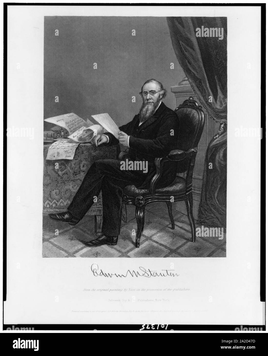 Edwin m stanton hi-res stock photography and images - Alamy