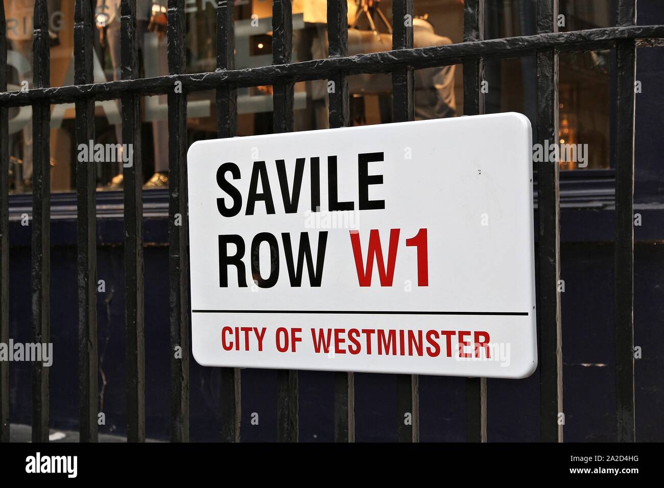 Savile row westminster london england hi-res stock photography and ...