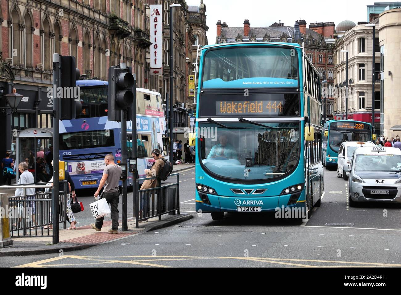 Arriva bus wakefield hi-res stock photography and images - Alamy