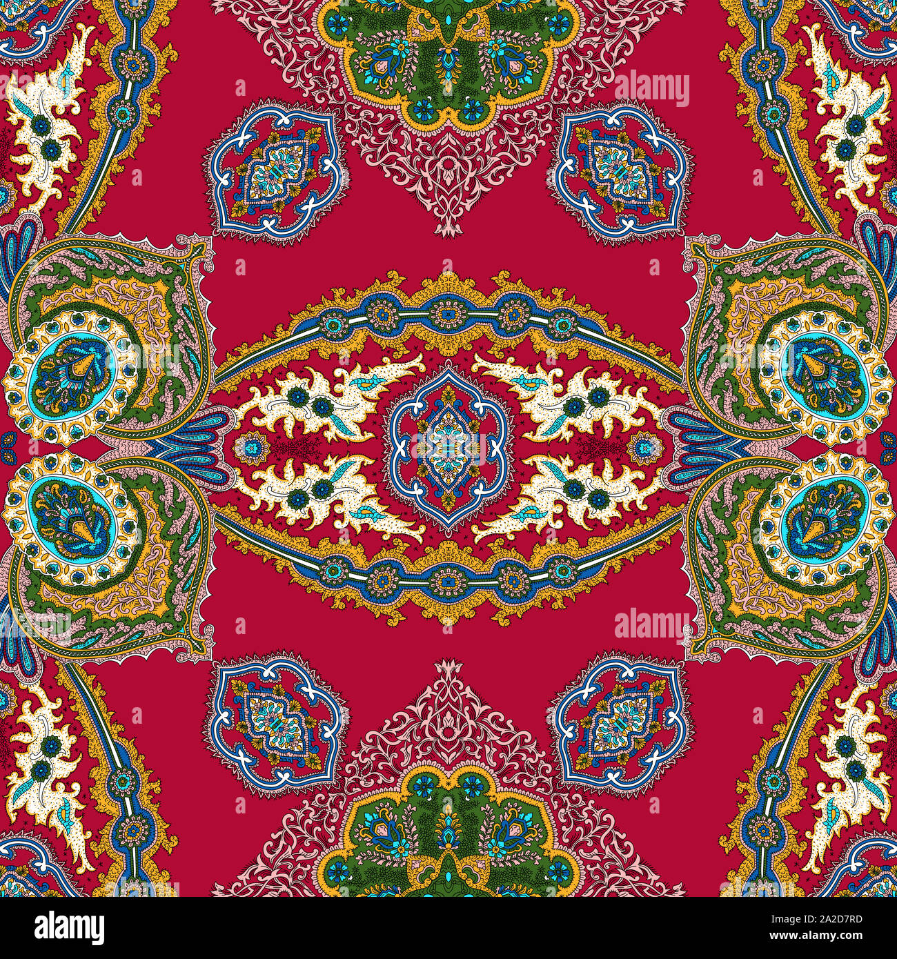 Indian Print Background