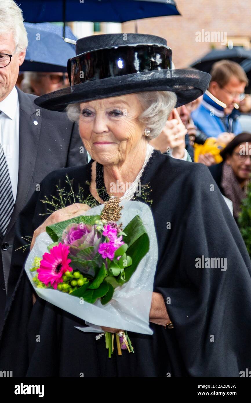 Putten, Netherlands. 02nd Oct, 2019. Princess Beatrix of The ...
