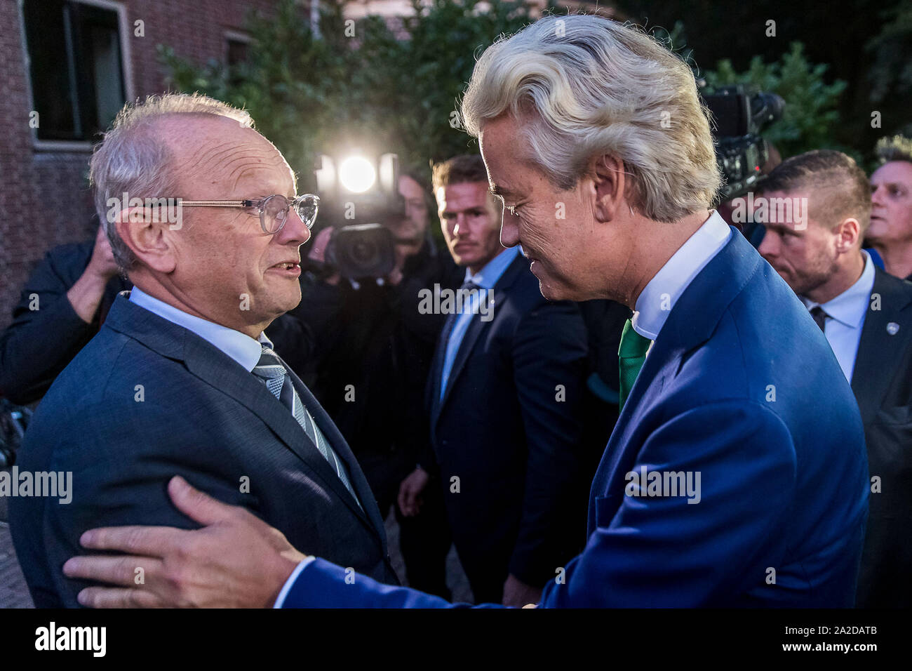 Gilze, Netherlands. 02nd Oct, 2019. GILZE - 02-10-2019, AZC Gilze ...