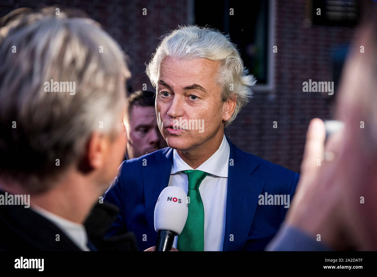 Gilze, Netherlands. 02nd Oct, 2019. GILZE - 02-10-2019, AZC Gilze ...