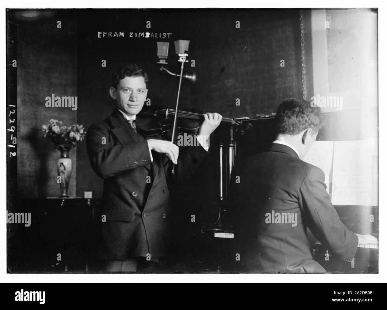 Efram (i.e., Efrem) Zimbalist Stock Photo - Alamy