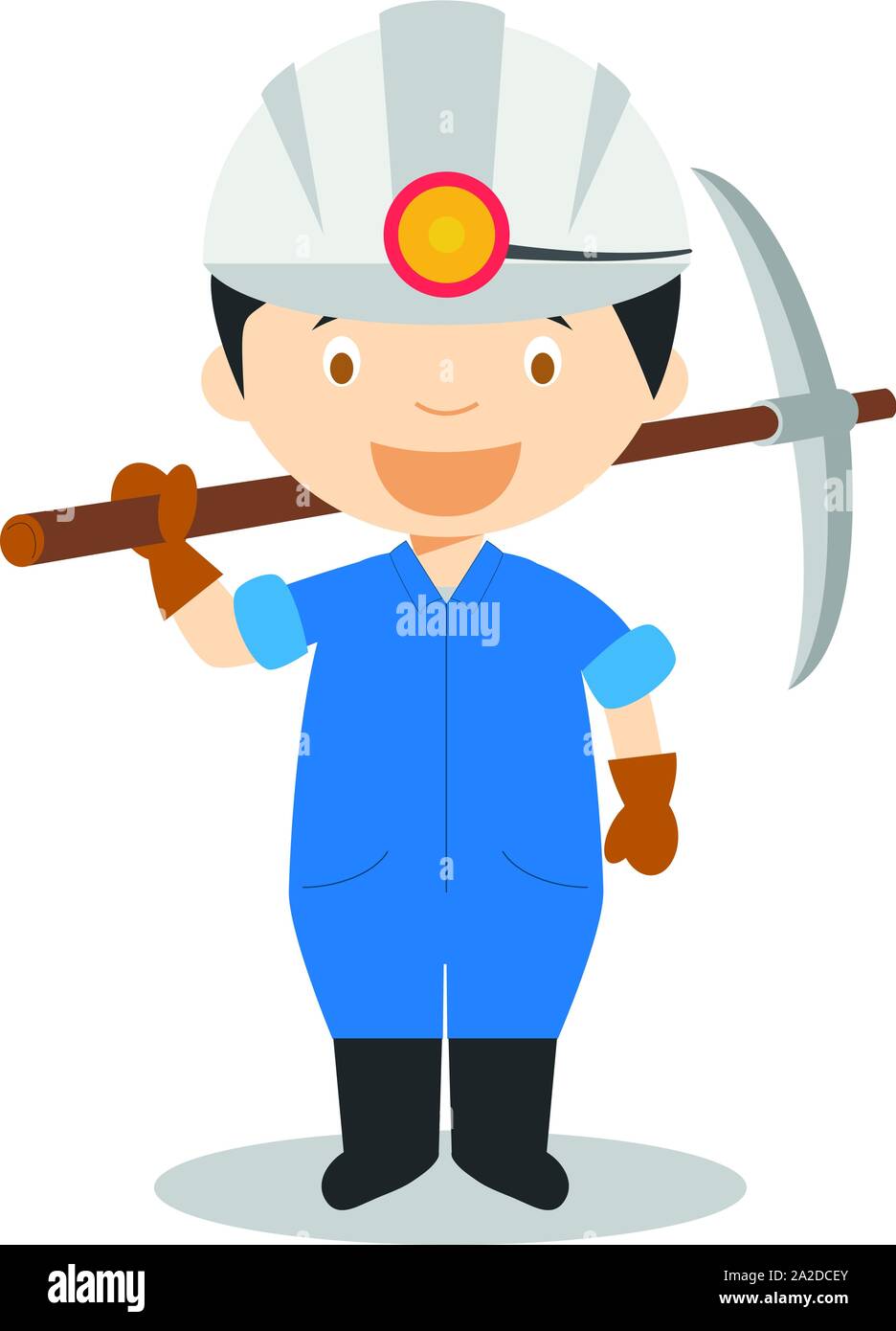 Clipart De Minero Minero De Oro Ilustraciones Stock, Vectores, Y
