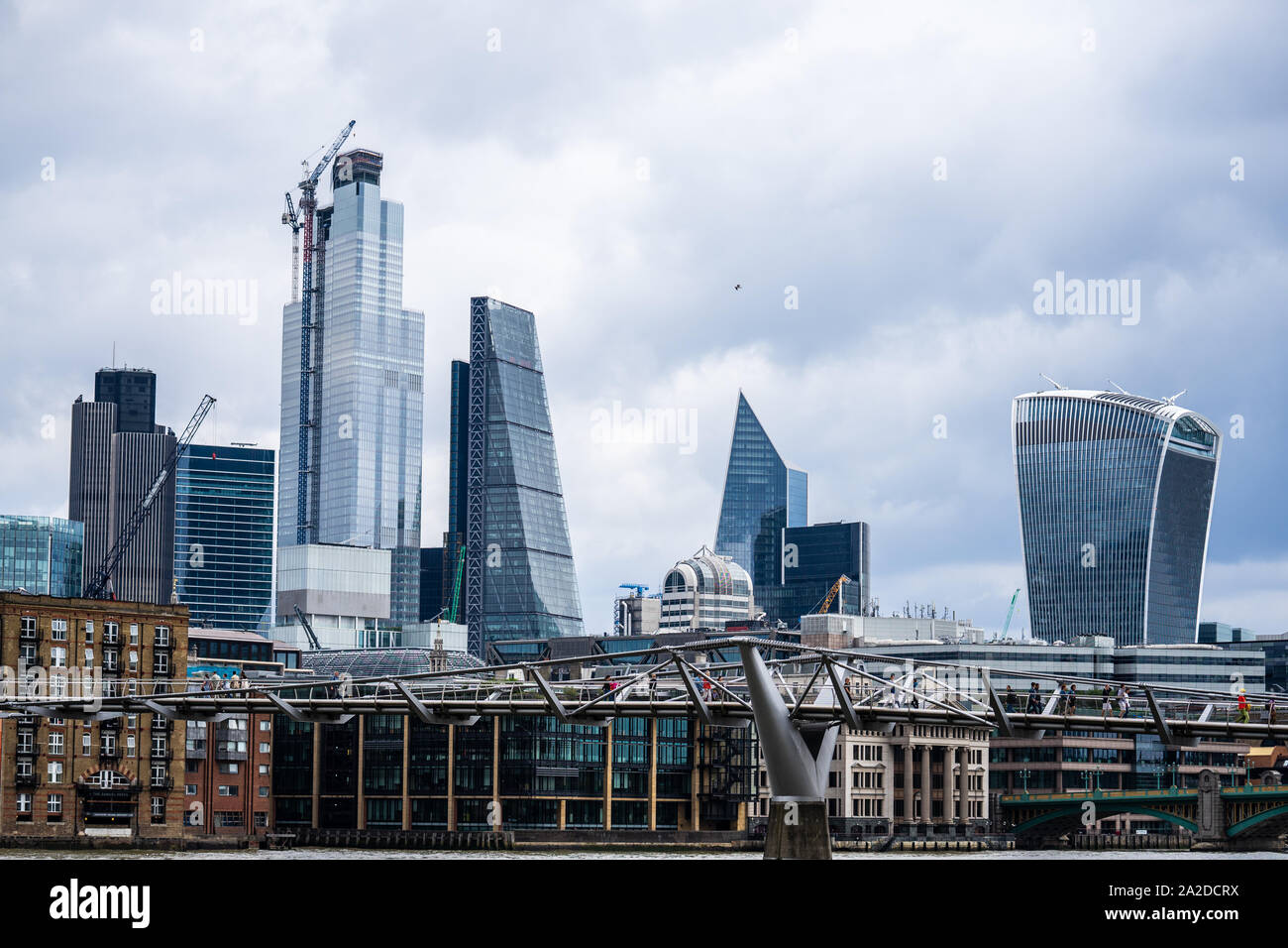 The Millennium Bridge, officially known as the London Millennium ...