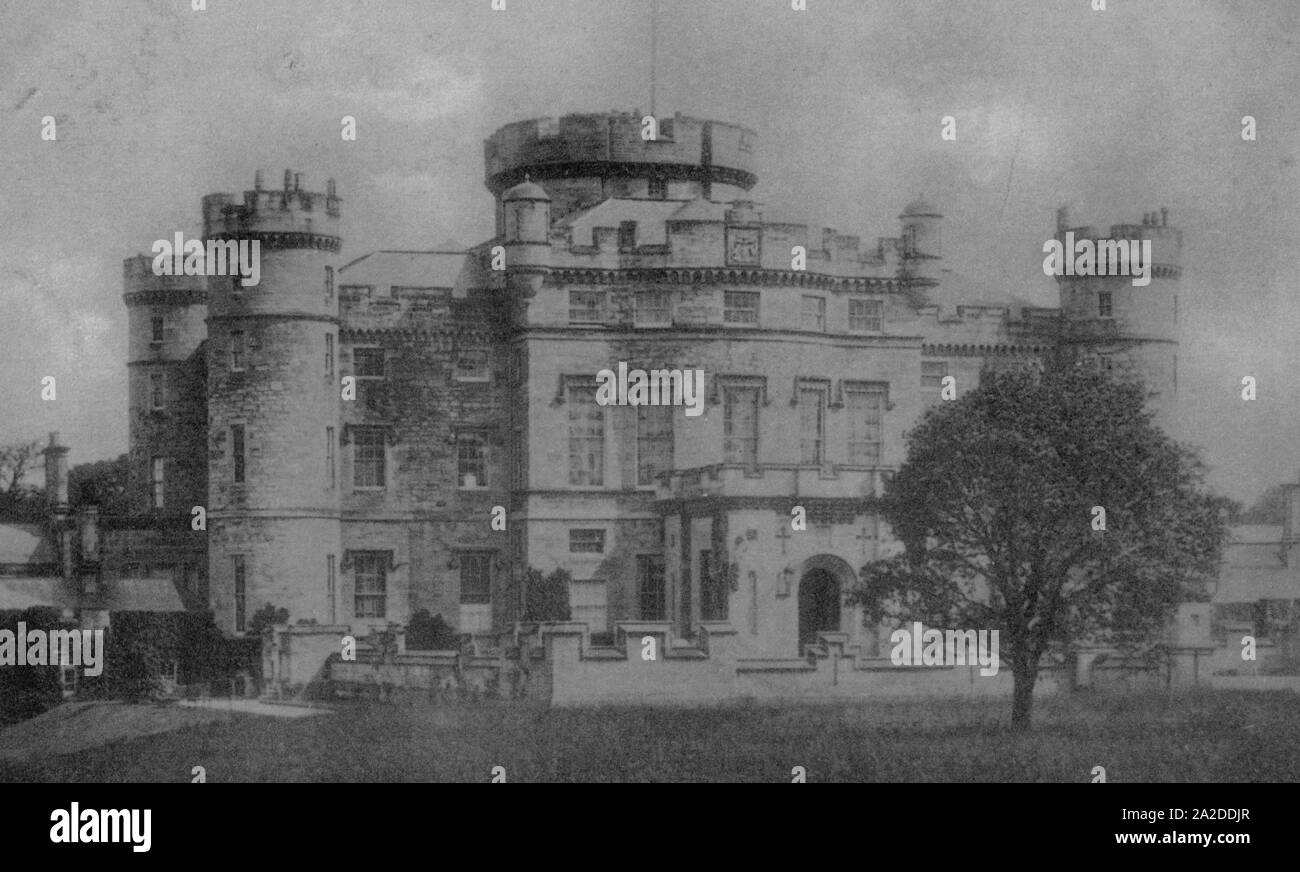 Eglinton Castle, Irvine, 1906 Stock Photo - Alamy