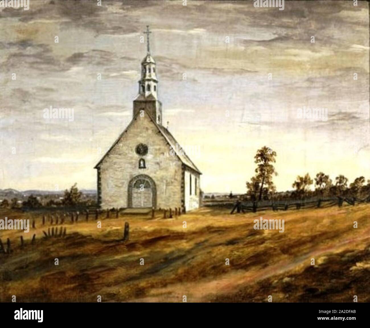 Eglise de Sainte-Foy - Joseph Legare Stock Photo - Alamy
