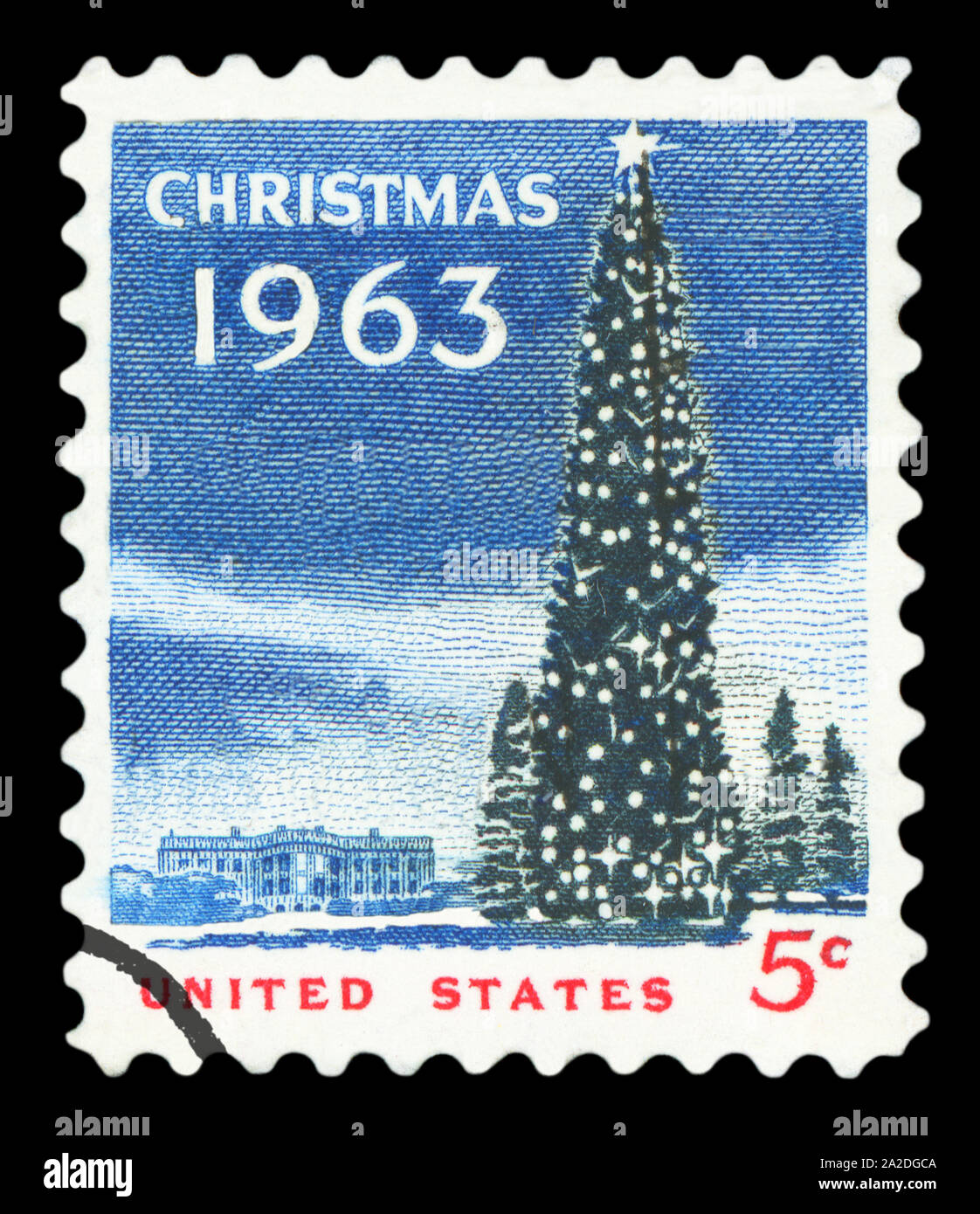 Us postage stamp christmas national hi-res stock photography and images ...