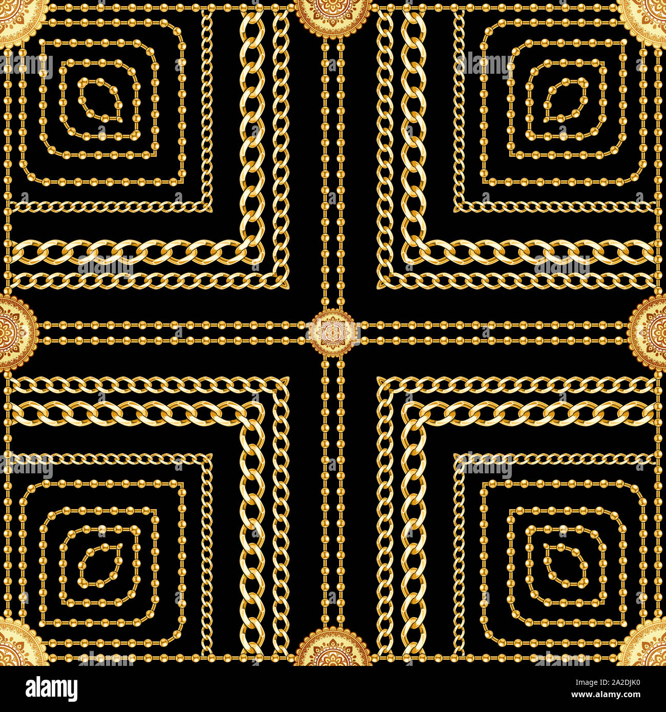 Luxury seamless pattern hi-res stock photography and images - Alamy