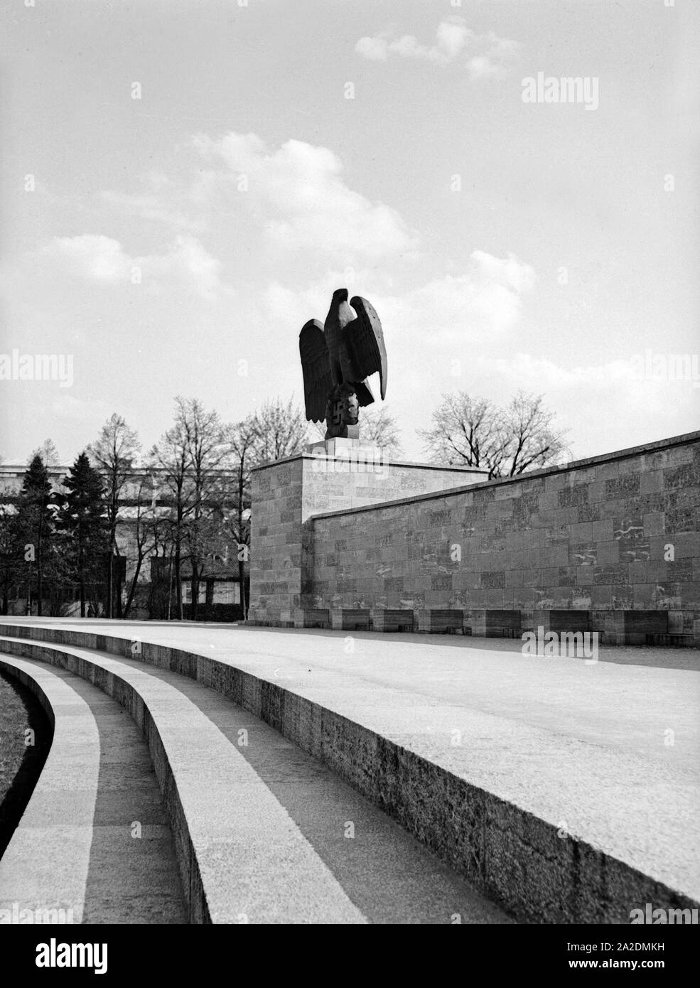 Der Luitpoldhain Am Reichsparteitagsgelande In Nurnberg High Resolution ...