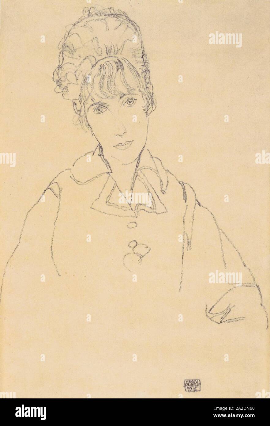 Egon schiele edith schiele hi-res stock photography and images - Alamy