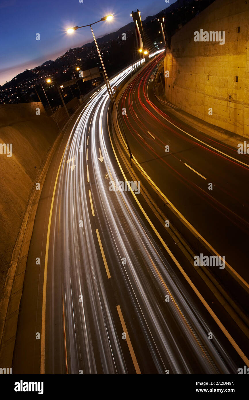 Road night photography Stock Photo - Alamy