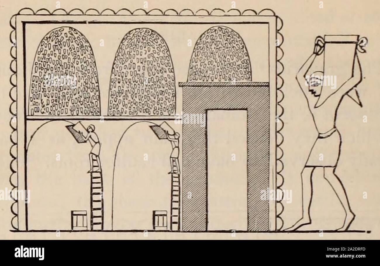 Egyptian Granary Thebes Stock Photo - Alamy