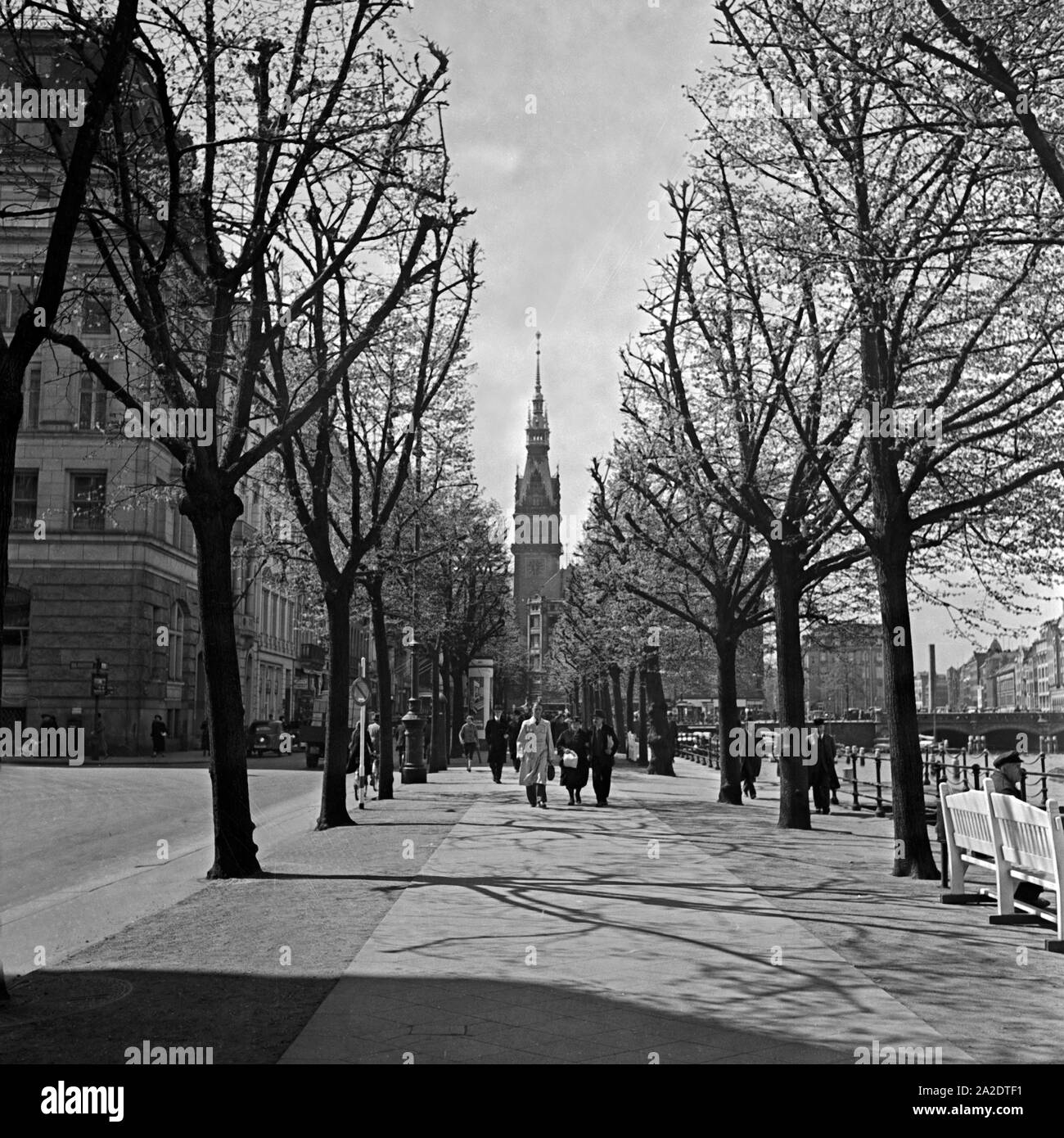 Walk in germany Black and White Stock Photos & Images - Alamy