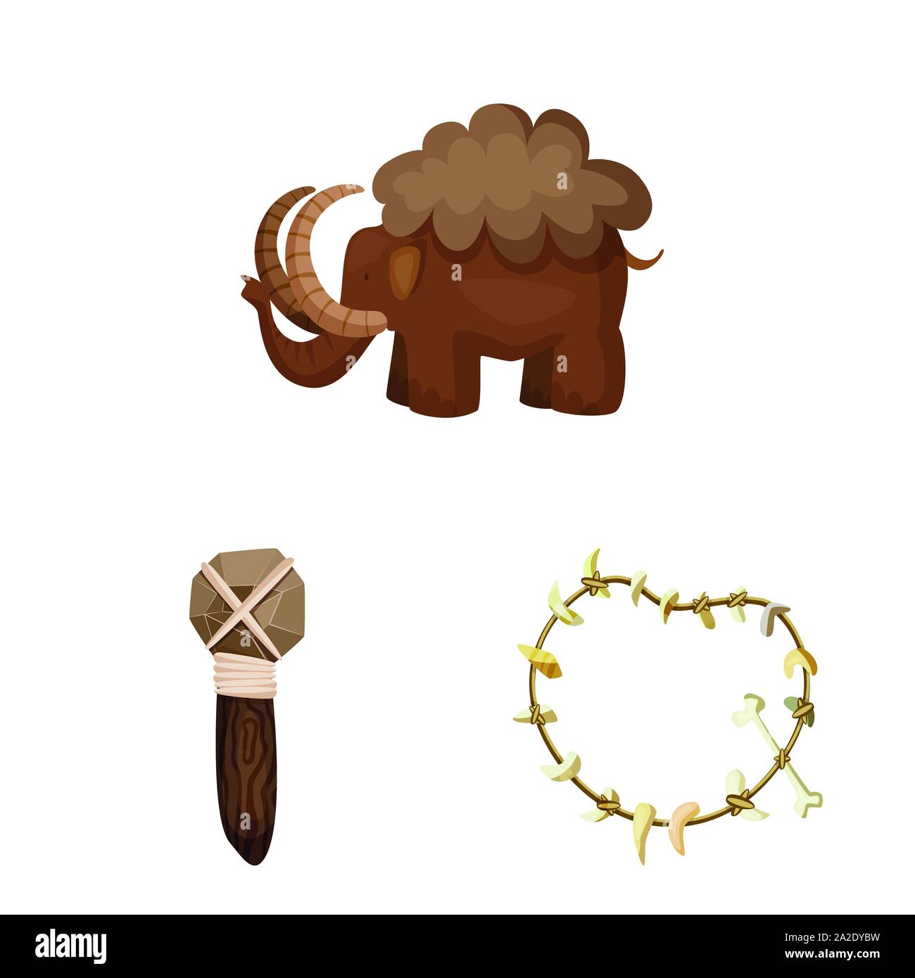 Vector design of ancient and age sign. Collection of ancient and ...