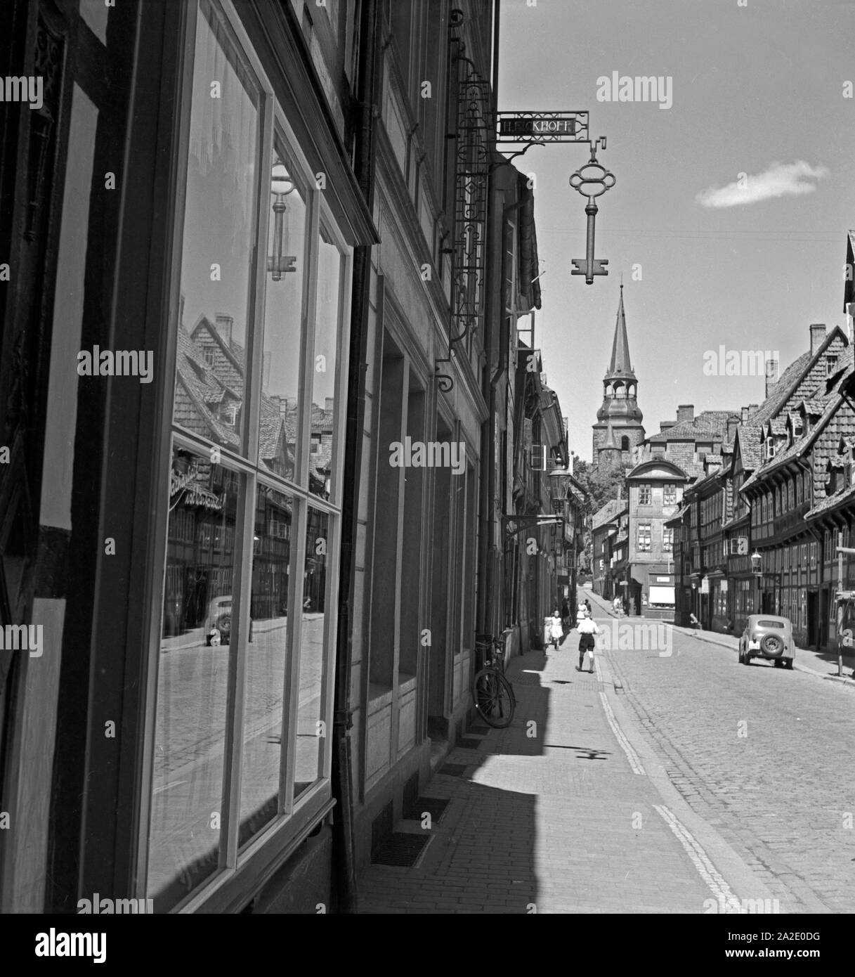 Shopping mall in germany Black and White Stock Photos & Images - Alamy
