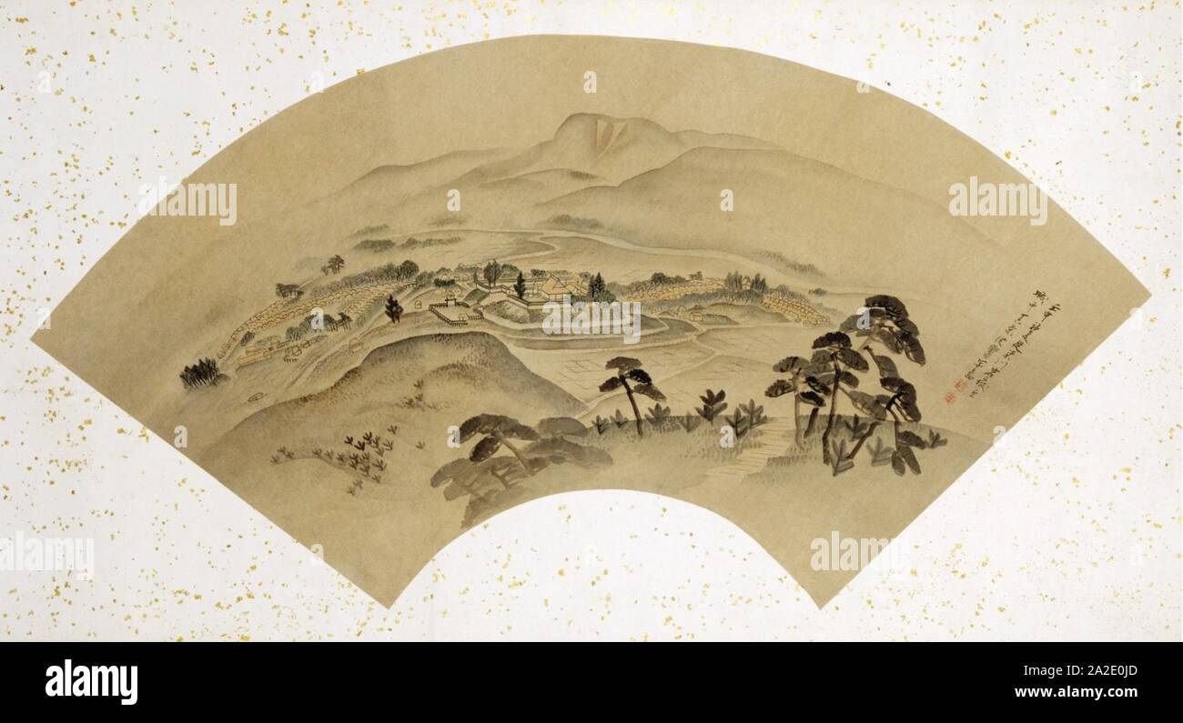 Eight Views of Yanagawa by Kakizaki Hakyo Stock Photo - Alamy