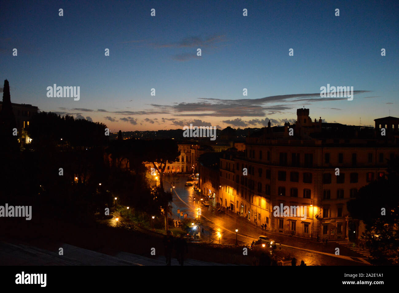 Rome italy view landscape hi-res stock photography and images - Alamy