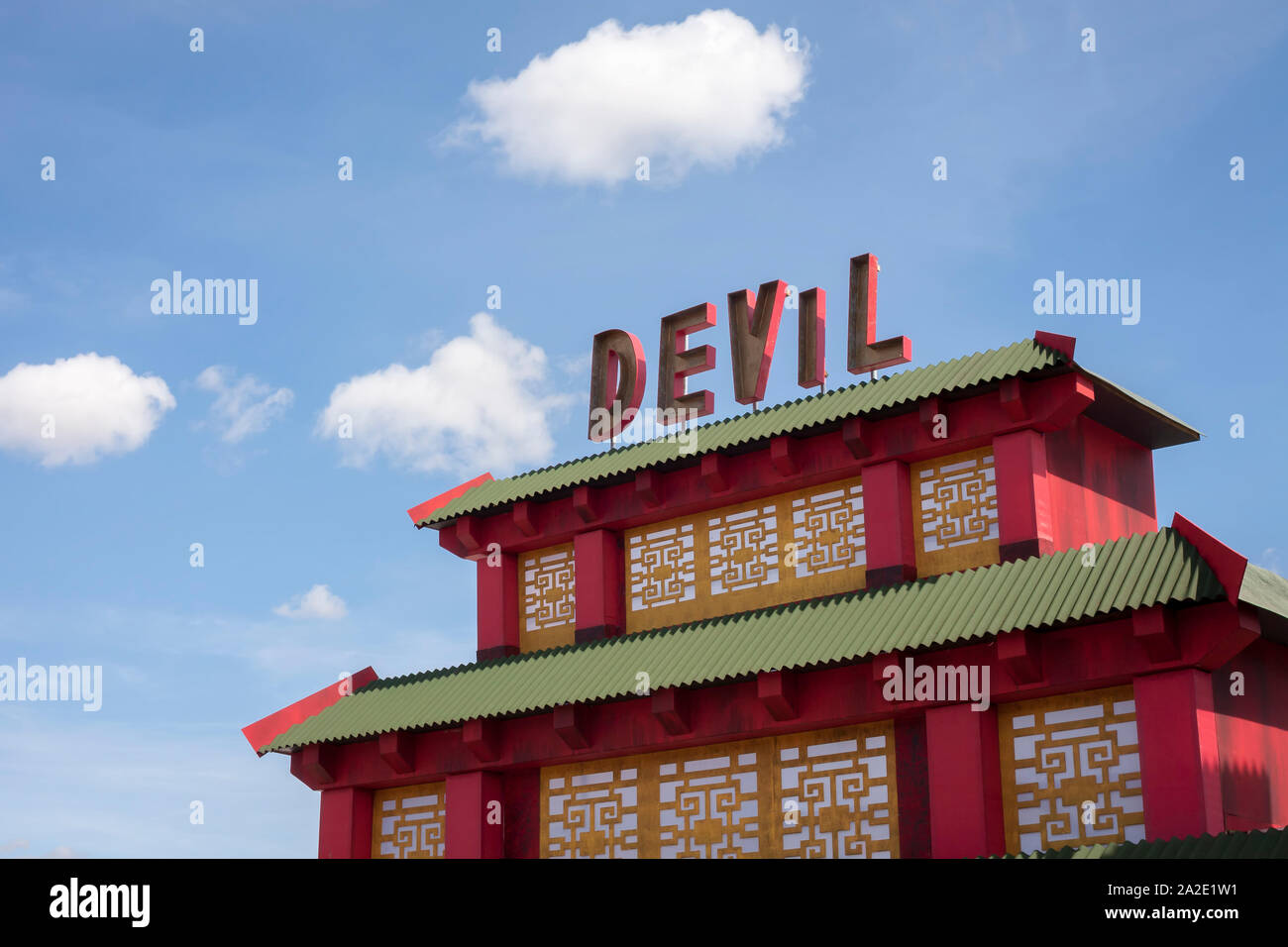 Devil on top hi-res stock photography and images - Alamy