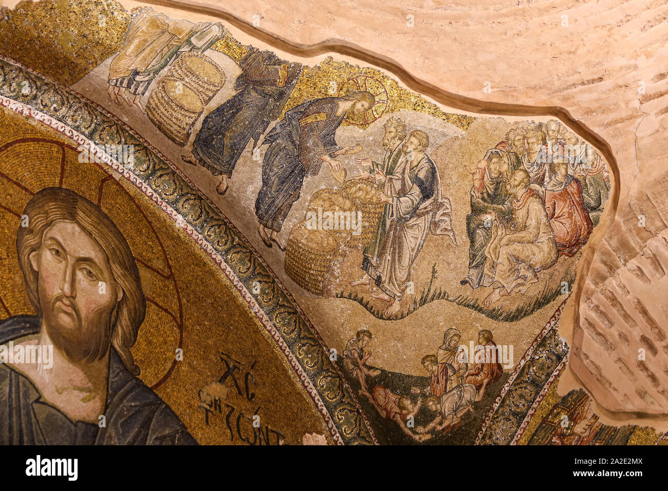 Inside of Chora Church in Istanbul City, Turkey Stock Photo - Alamy