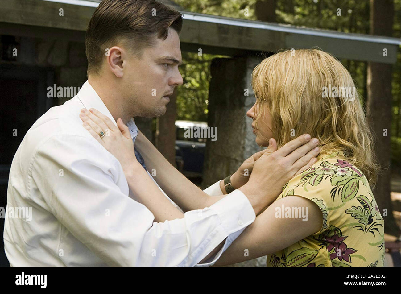 SHUTTER ISLAND 2010 Paramount Pictures film with Leonardo DiCaprio and Michelle Williams Stock ...