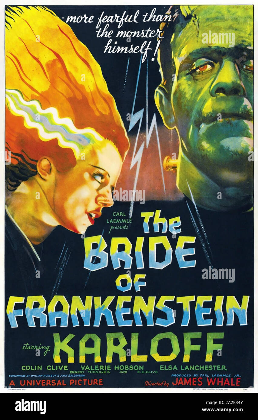 Bride of frankenstein hi-res stock photography and images - Alamy