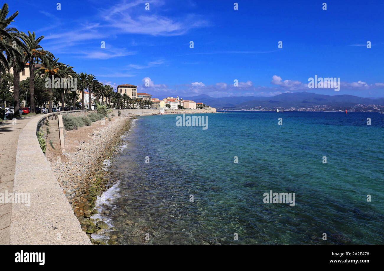 Corsica capital summer landscape hi-res stock photography and images ...